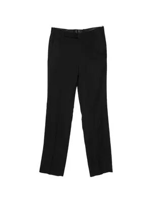 LARDINI Tailored Trousers With Pressed Crease