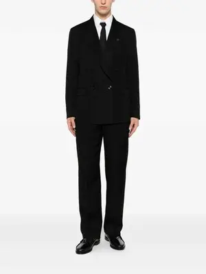 LARDINI Tailored Trousers With Pressed Crease