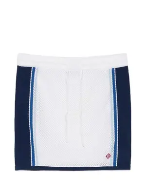 Casablanca Mesh Skirt With Drawstring