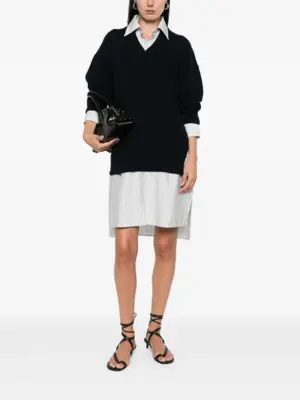 Stella McCartney Midi Dress With V-neck