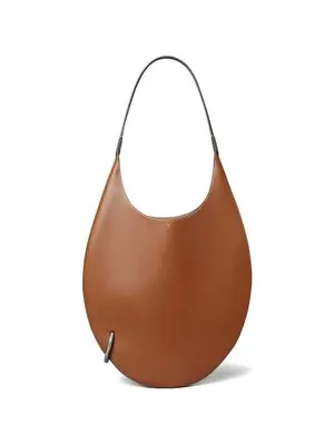 Tory Burch Pierced Shoulder Bag - Brown