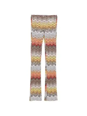 Missoni Zigzag Knit Trousers - Multi