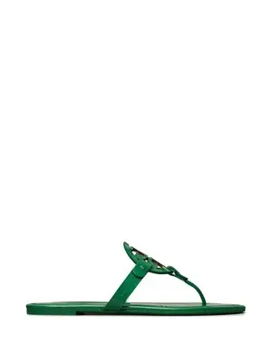 Tory Burch Miller Cut-out Sandals Green