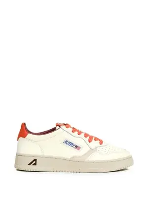 AUTRY Medalist Low Nubuck/elephant/suede Sneakers - White