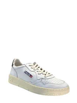 AUTRY Medalist Low Ll28 Leather/leather /chocolate