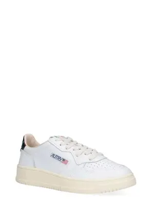 AUTRY Medalist Low Bg02 Leather/leather/logo /black