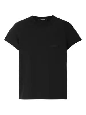 JIL SANDER Cotton T-shirt - Black
