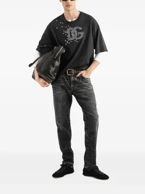 JIL SANDER Balmain Cotton T-shirt - Black