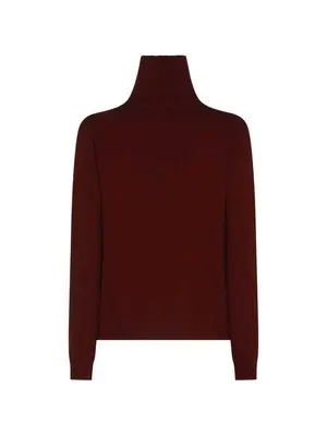 JIL SANDER Ribbed Turtleneck Sweater