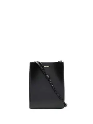 JIL SANDER Tangle Shoulder Bag - Black
