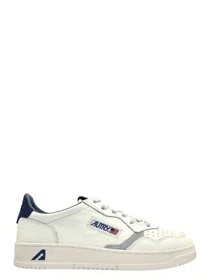 AUTRY Medalist Low Ne20 Nubuck/elephant/suede Sneakers - White