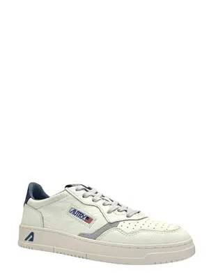 AUTRY Medalist Low Ne20 Nubuck/elephant/suede Sneakers - White