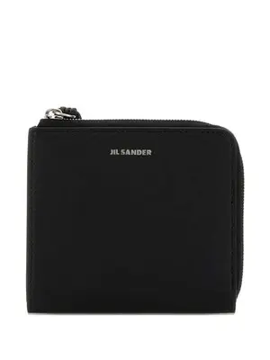 JIL SANDER Zip-around Wallet - Black