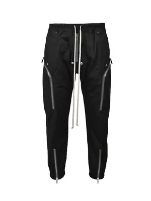 Rick Owens Heizer Cargo Pants - Black