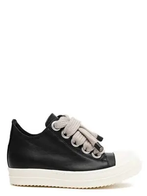 Rick Owens Jumbolace Low Sneakers - Black