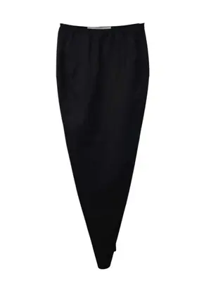 Rick Owens Skirt Soft Pillar Long - Black
