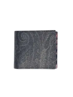 Etro Arnica Wallet + Paisley Print - Multi