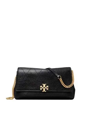 Tory Burch Charlie Quilted Chain ??crossbody Bag - Black