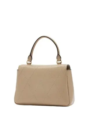 Tory Burch Charlie Mini Quilted Top Handle Bag
