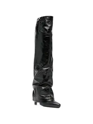 Attico Leather Boots