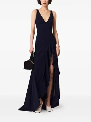 Stella McCartney Asymmetric Dress With Ruffles