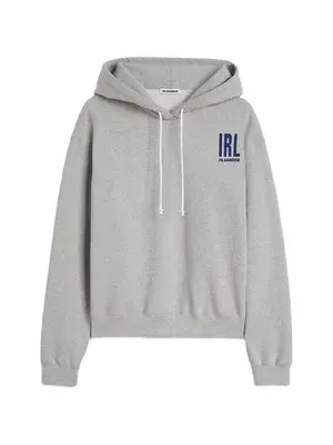 JIL SANDER Logo-print Sweatshirt - Grey
