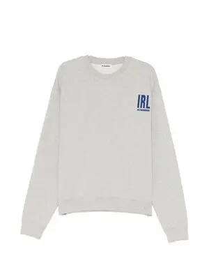 JIL SANDER Logo-print Cotton Sweatshirt