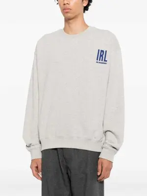 JIL SANDER Logo-print Cotton Sweatshirt
