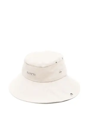 Jacquemus Le Bob De-nimes Bucket Hat - White