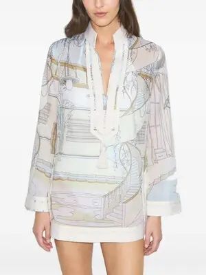 Tory Burch Printed Tory Tunic