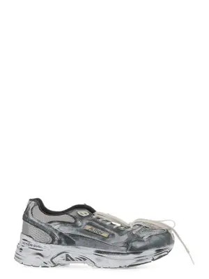 AUTRY Distressed-effect Sneakers With Exposed Stitching - Multi