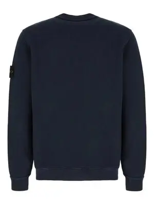 Stone Island Crew-neck Sweatshirt With Compass Logo
