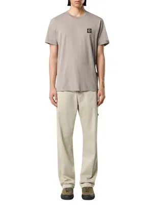 Stone Island Logo-patch T-shirt - Grey