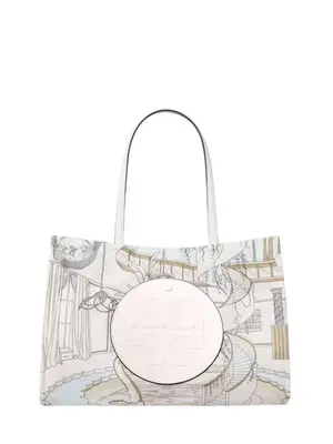 Tory Burch Ella Printed Small Tote