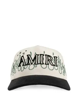 Amiri Logo Baseball Cap - White