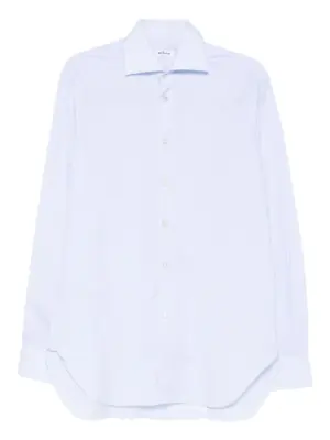 Kiton Striped Cotton Shirt