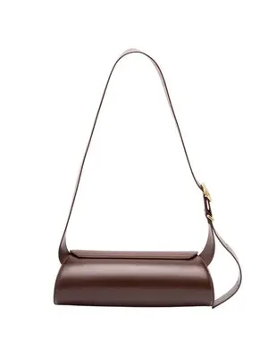 JIL SANDER Small Cannolo Iconic Line Shoulder Bag