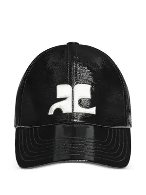 COURREGES Cap With Vinyl Ac Logo