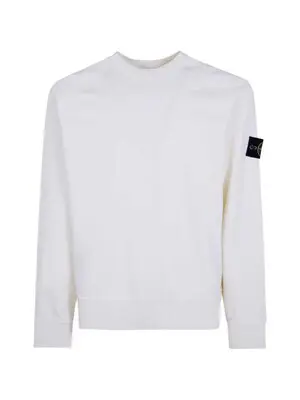 Stone Island Raglan-sleeve Sweatshirt - White