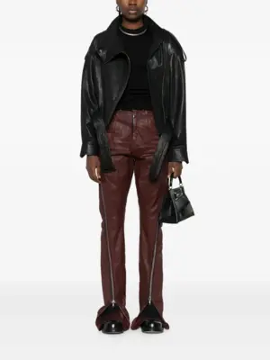 Rick Owens Bolan Banana Jeans With Side Zip