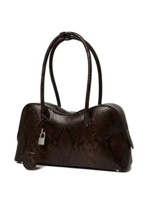 Stella McCartney Ryder Medium Lockable Shoulder Bag - Brown