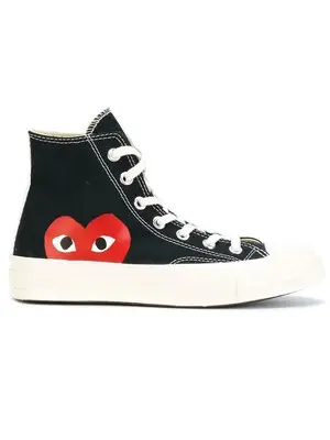 Play Comme Des Garcon Sneakers `chuck Taylor 70s All Star - Black