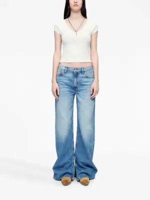 RE/DONE Wide Leg Jeans