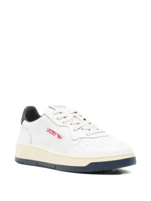 AUTRY X MAISON KITSUNE Leather Sneakers
