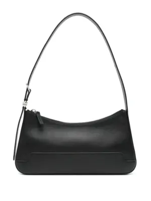 Marni Leather Shoulder Bag With Zip - Black