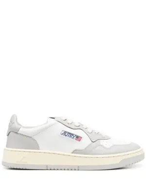AUTRY Two-tone Medalist Sneakers - White