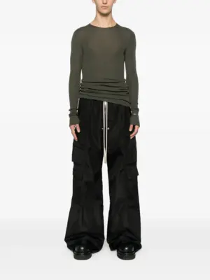 Rick Owens Ribbed Wool Sweater