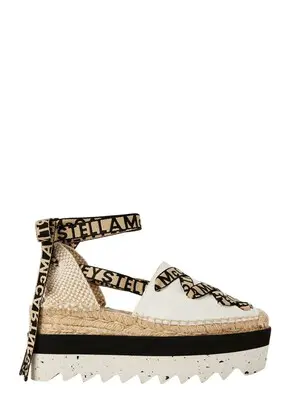 Stella McCartney Gaia Platform Espadrilles - White