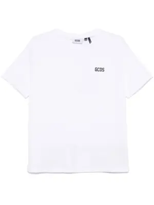 Gcds Low Band Logo T-shirt - White