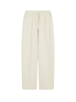 Sportmax Soft, Lightweight Fleece Pants Ivory